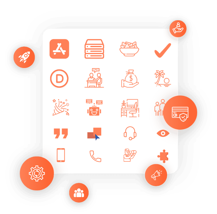 50+ Custom Icons | Digital Cause